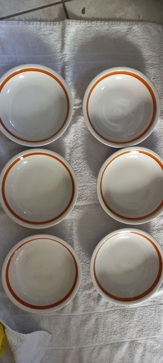 6 PIATTI FONDI TOGNANA NUOVI  6 EURO TUTTI