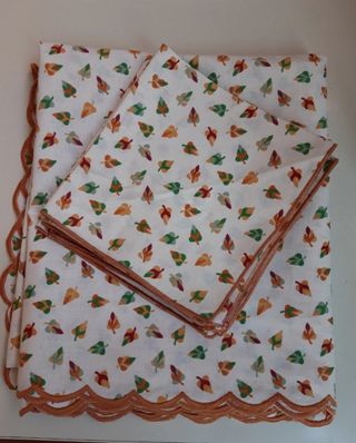 Tovaglia nuova vintage da 12