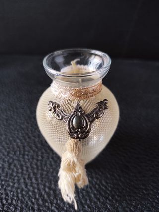 Vasetto portacandela vintage