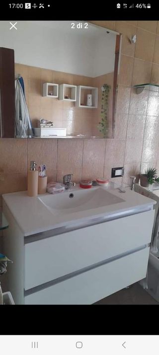 Mobile bagno... da rivestire un lato cas