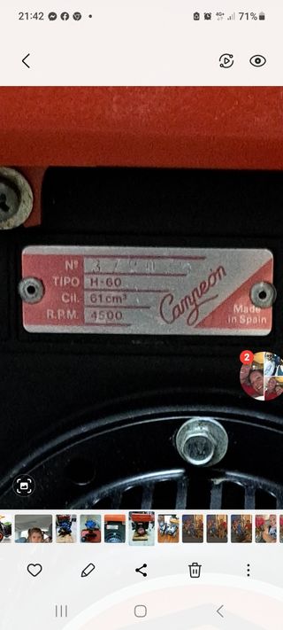 Moto pompa
