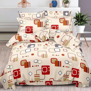 Completo lenzuola matrimoniali 6 pezzi