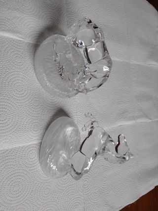 Cavallini in cristallo