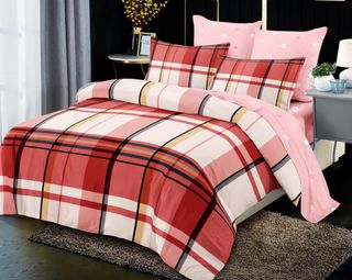 Completo lenzuola matrimoniali 6 pezzi