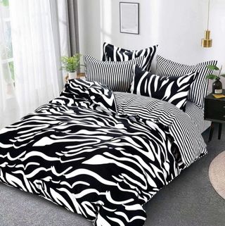 Completo lenzuola matrimoniali 6 pezzi