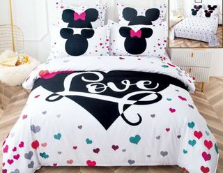 Completo lenzuola matrimoniali 6 pezzi