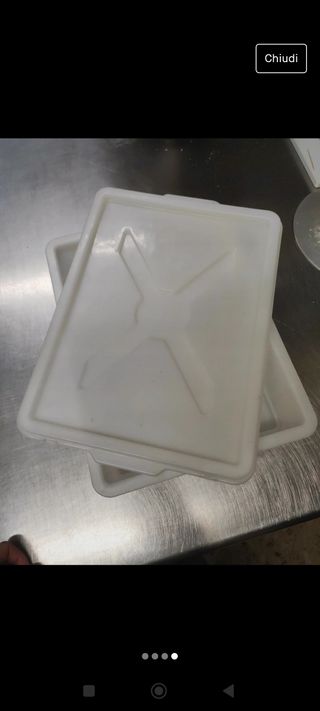 Telaio plastica con coperchio