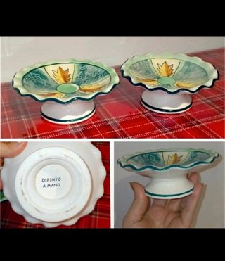 Due alzatine vintage per biscotti