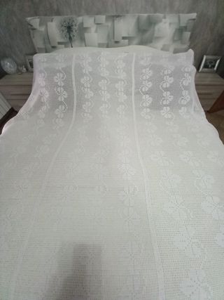 Copriletto matrimoniale uncinetto