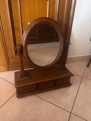 alzatina con specchio