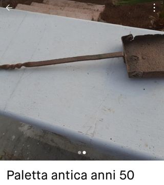 Paletta vintage antica