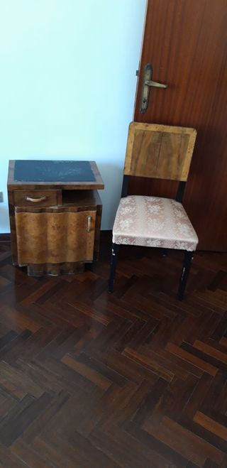 Camera da letto vintage