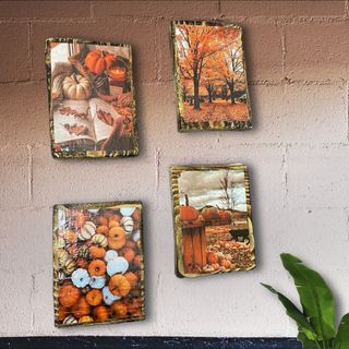 SET QUADRETTI AUTUNNO