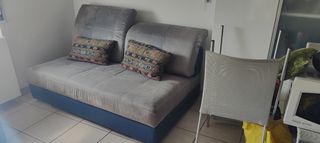 Divano due posti alcantara