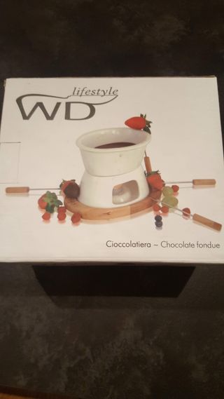 Set fonduta cioccolato - cioccolatiera