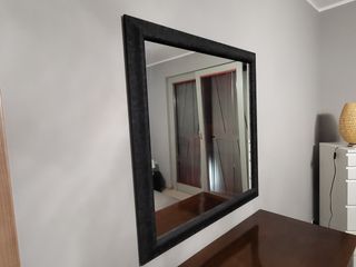 Specchio cornice nera