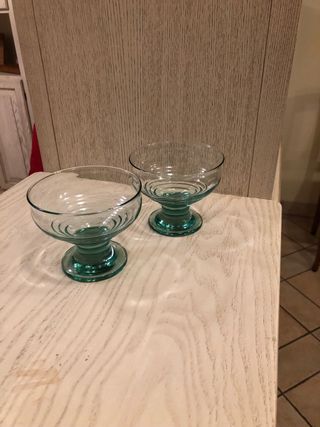 coppete in vetro vintage