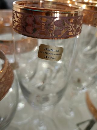 Bicchieri di cristallo