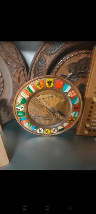 Piatto in legno