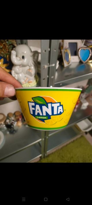 Ciotola Fanta in plastica