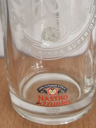 Boccali birra Nastro Azzurro