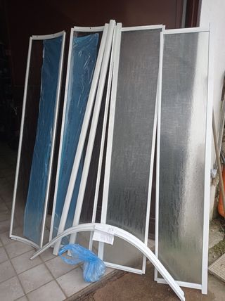 Box doccia semicircolare cm 90