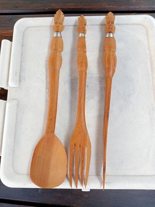 Originale tris cucchiaio, forchetta,coltello