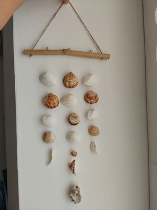 Campana a vento di conchiglie Fatto a mano
