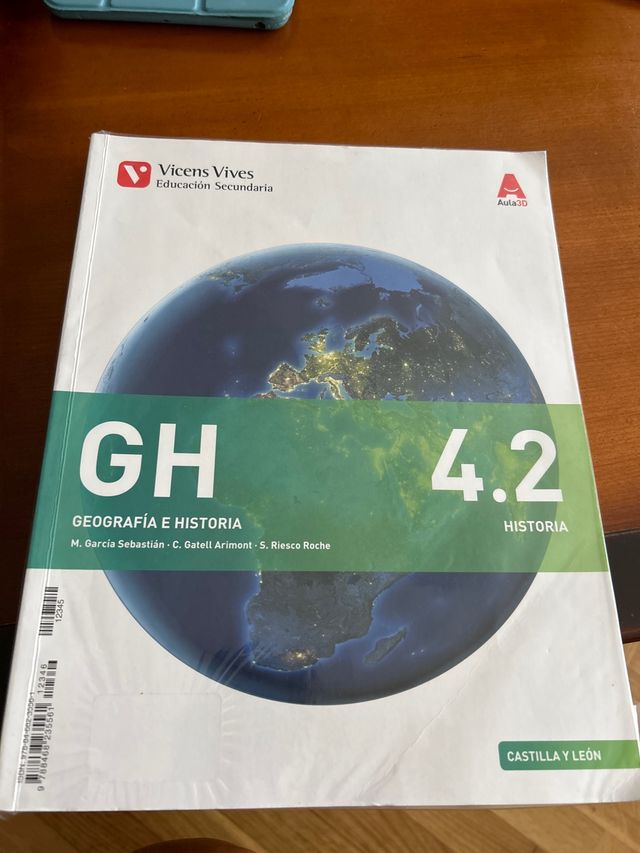libro geografía e historia de segunda mano por 10 EUR en Salamanca en WALLAPOP
