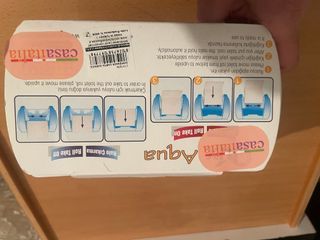 n.1 porta sapone + n.1 porta rotolo carta igienica