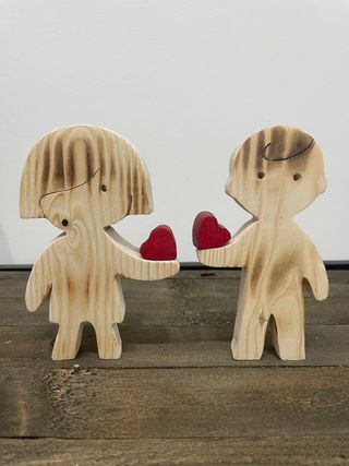 Decorazioni bambini in legno handmade