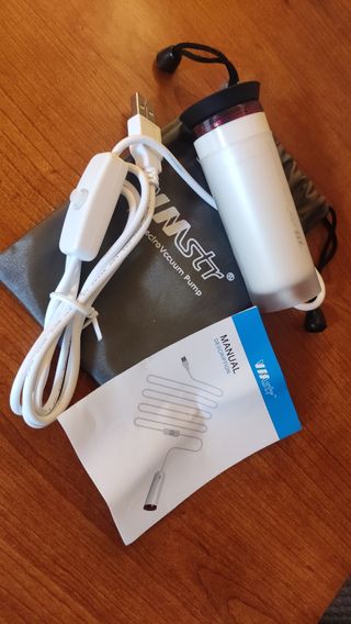 Pompa per sottovuoto con attacco USB