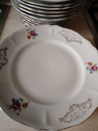 Servizio piatti per 6 persone vintage