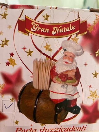 porta stuzzicadenti natalizio