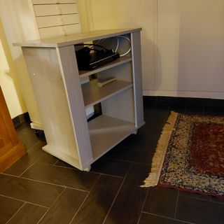 Mobiletto colore acciaio