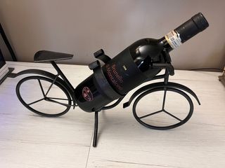 Portabottiglie a forma di bicicletta