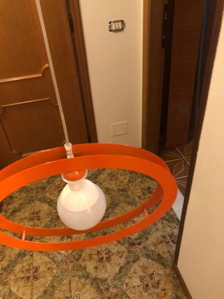 Lampadario arancione