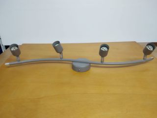 Lampada applique da parete con 4 portalampada