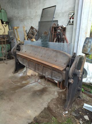 Piegatrice manuale lunghezza 2,15 metri