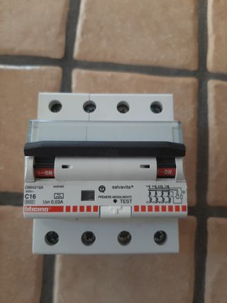 Ticino magnetotermico differenziale