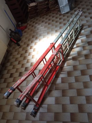 Scala telescopica in ferro