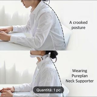 Articolo per rilassare il collo e per la postura