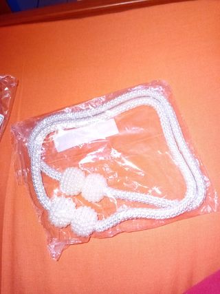 Ferma tenda. Bianco.