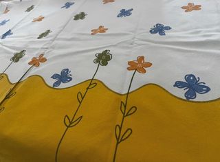 Tovaglia decorata in cotone