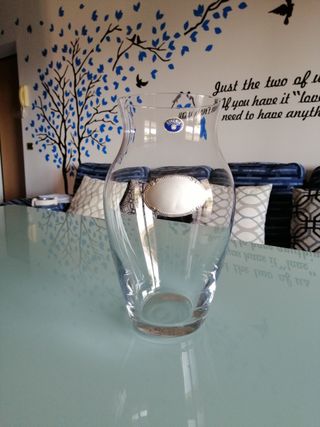 Elegante Vaso in cristallo di Boemia