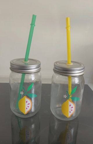 Bicchieri con cannuccia Tiger