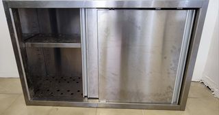 Pensile in inox con gocciolatoio