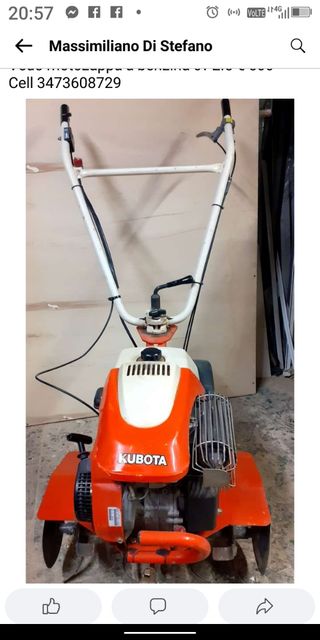 Motozappa seminuovo