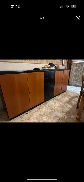 credenza bassa anni 90