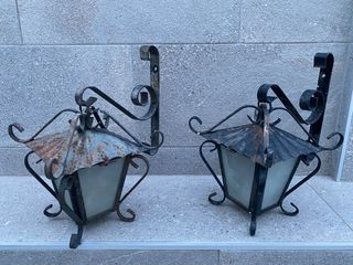 Lanterne in ferro battuto